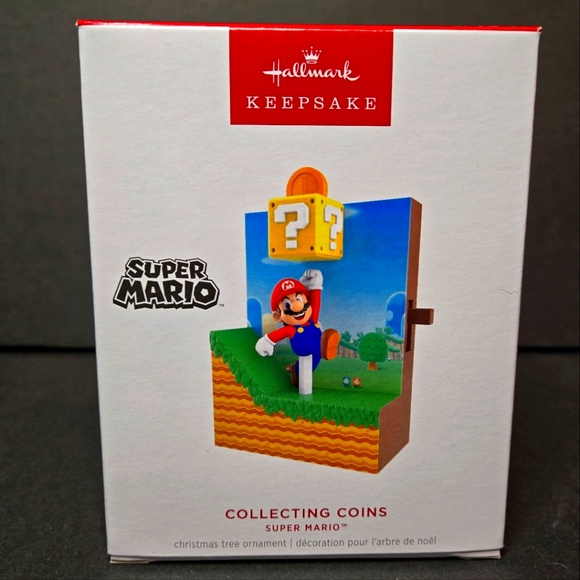Hallmark | Accents | 224 Hallmark Nintendo Super Mario Collecting Coins ...